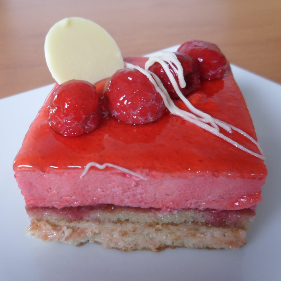 Duo crousti chocolat crousti framboise - Fauconnier Traiteur